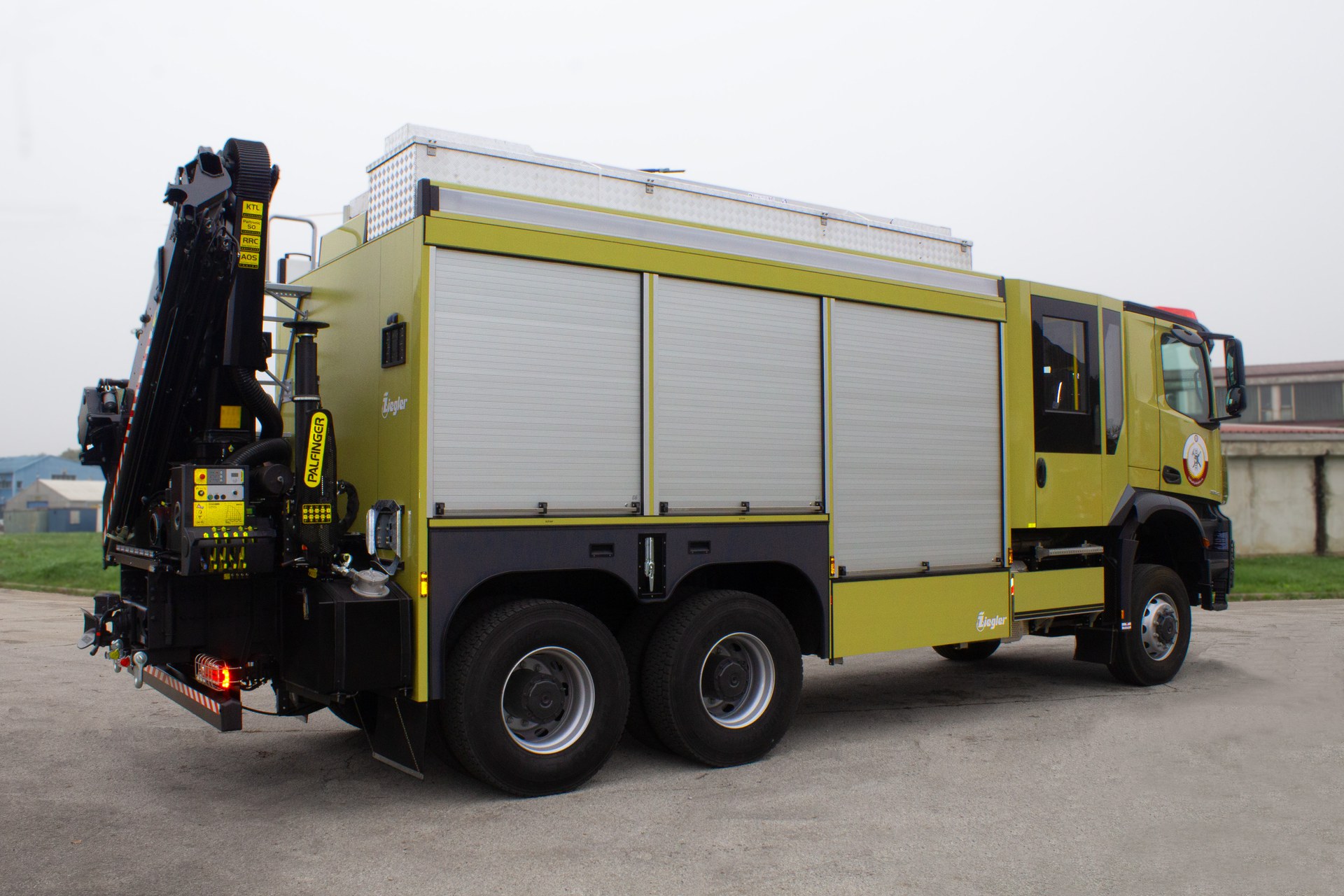 Isporuka vatrogasnih vozila RW-C — Ziegler Vatrogasna vozila