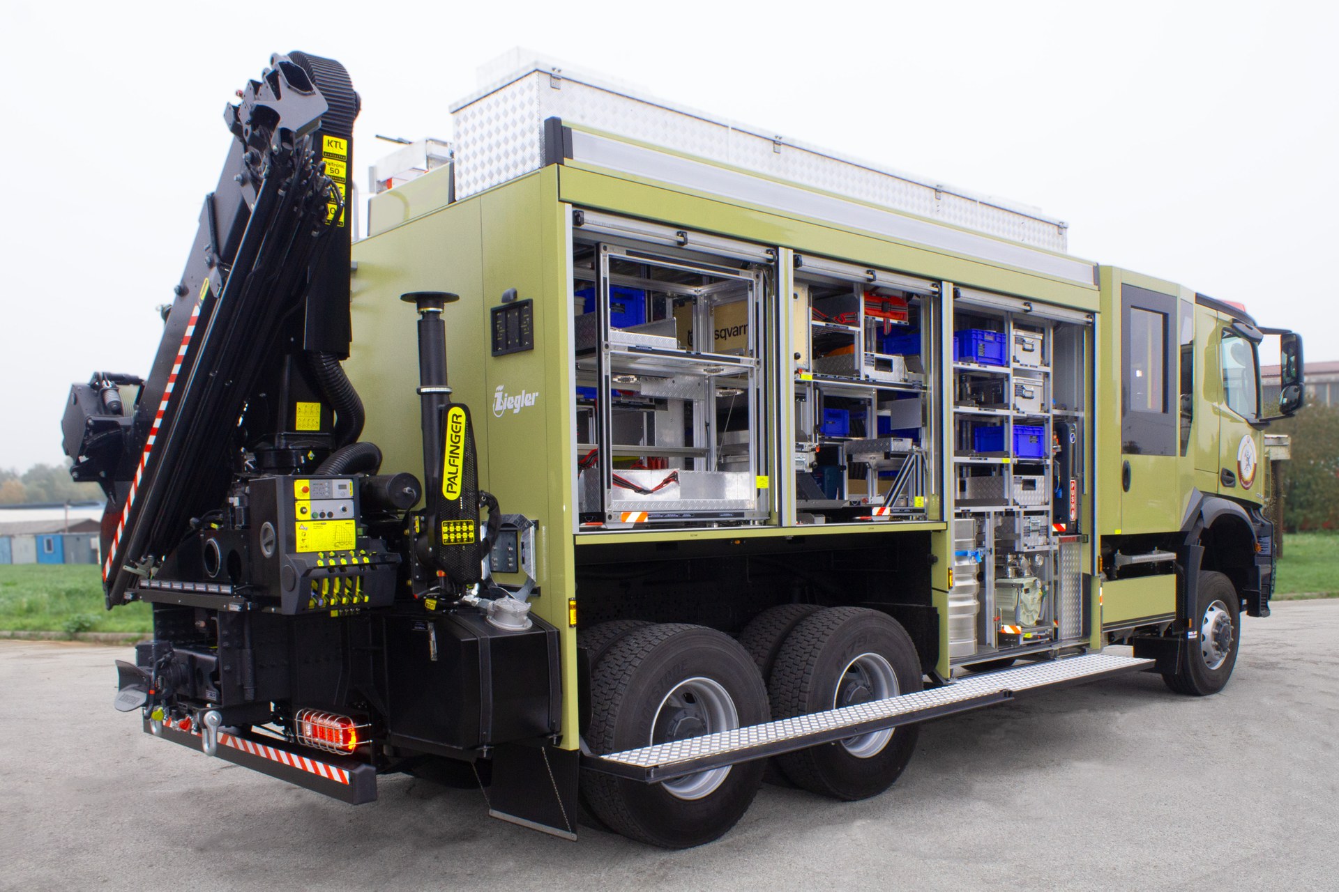 Isporuka vatrogasnih vozila RW-C — Ziegler Vatrogasna vozila